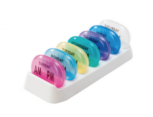 Pocket Med Pack with 7 Day Tray | Living Aids | BEK Medical