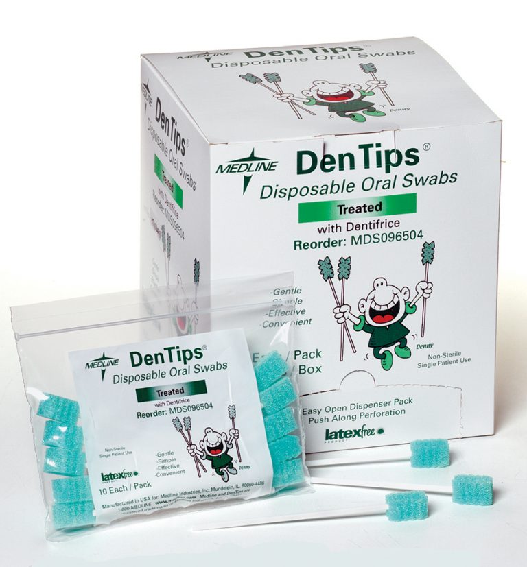 Dentifrice Treated Den-Tips Oral Swabs | Personal Care | BEK Medical