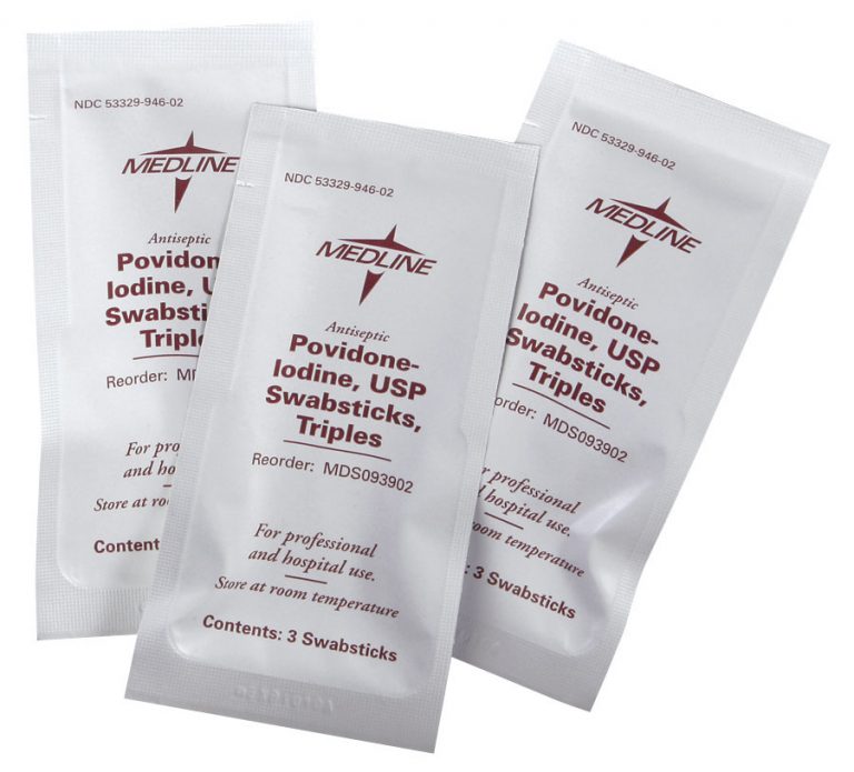 Povidone Iodine Swabsticks - BEK Medical