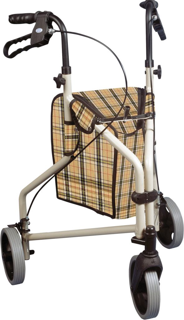 Winnie Lite Supreme/Go Lite 3 Wheel Aluminum Rollator - BEK Medical