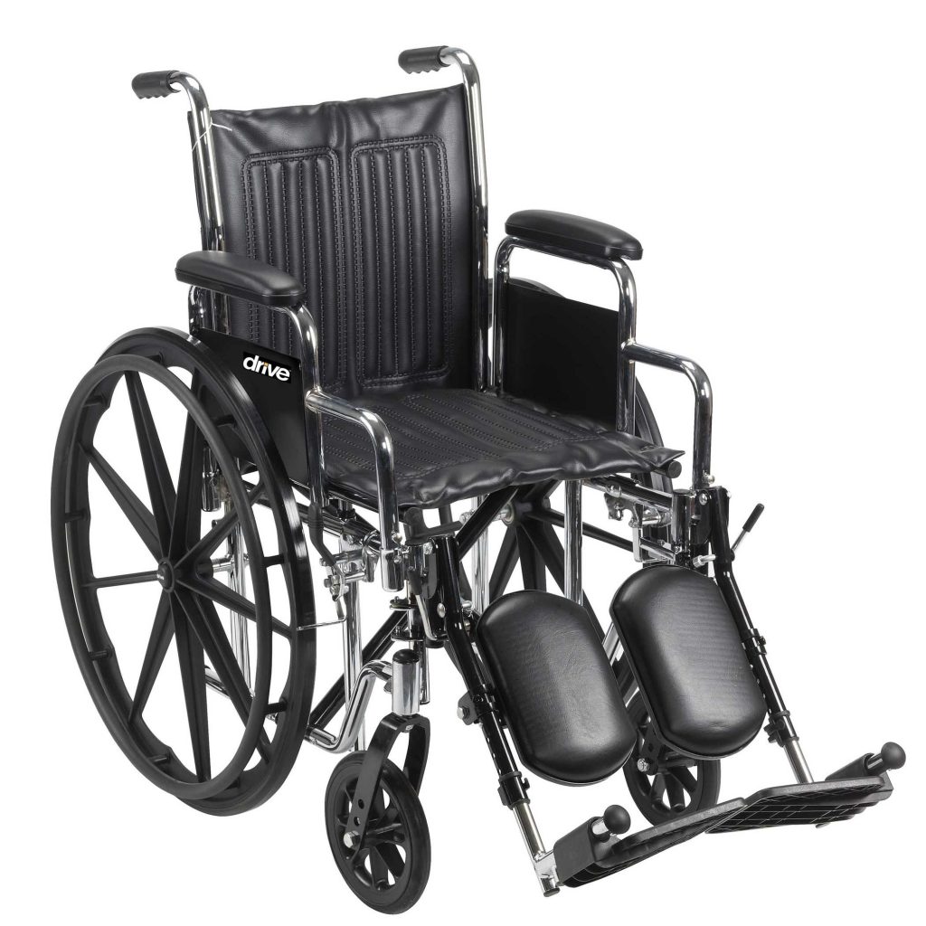 Chrome Sport Wheelchair 16" in El Paso & Dallas TX - BEK Medical