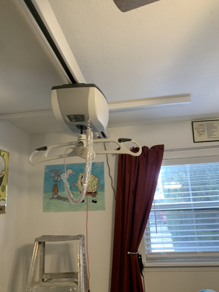 Ceiling Mounted Patient Lifts Installation in El Paso & Dallas | BEK ...